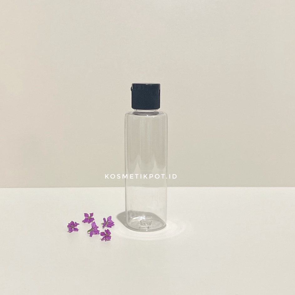 Jual BOTOL RF 60 ML BENING TUTUP FLIPTOP HITAM | BOTOL PLASTIK 60 ML | Shopee Indonesia