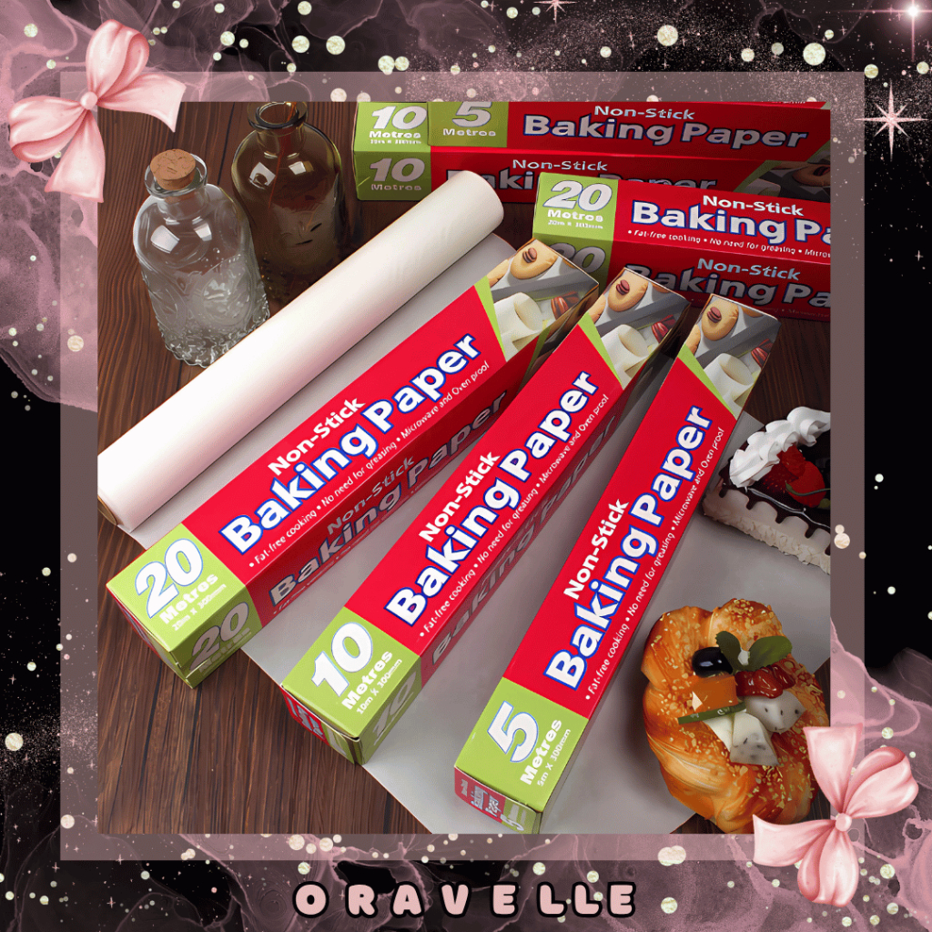 Jual ORAVELLE | Non-Stick Baking Paper /Baking Paper Kertas Minyak ...