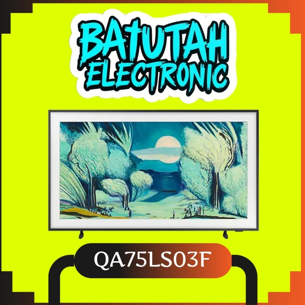 Jual SAMSUNG 75LS03F/QA75LS03F THE FRAME 4K QLED SMART TV 75 inch 2025 Series | Shopee Indonesia