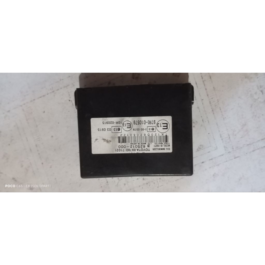 Jual ECU immobilizer Toyota Fortuner | Shopee Indonesia