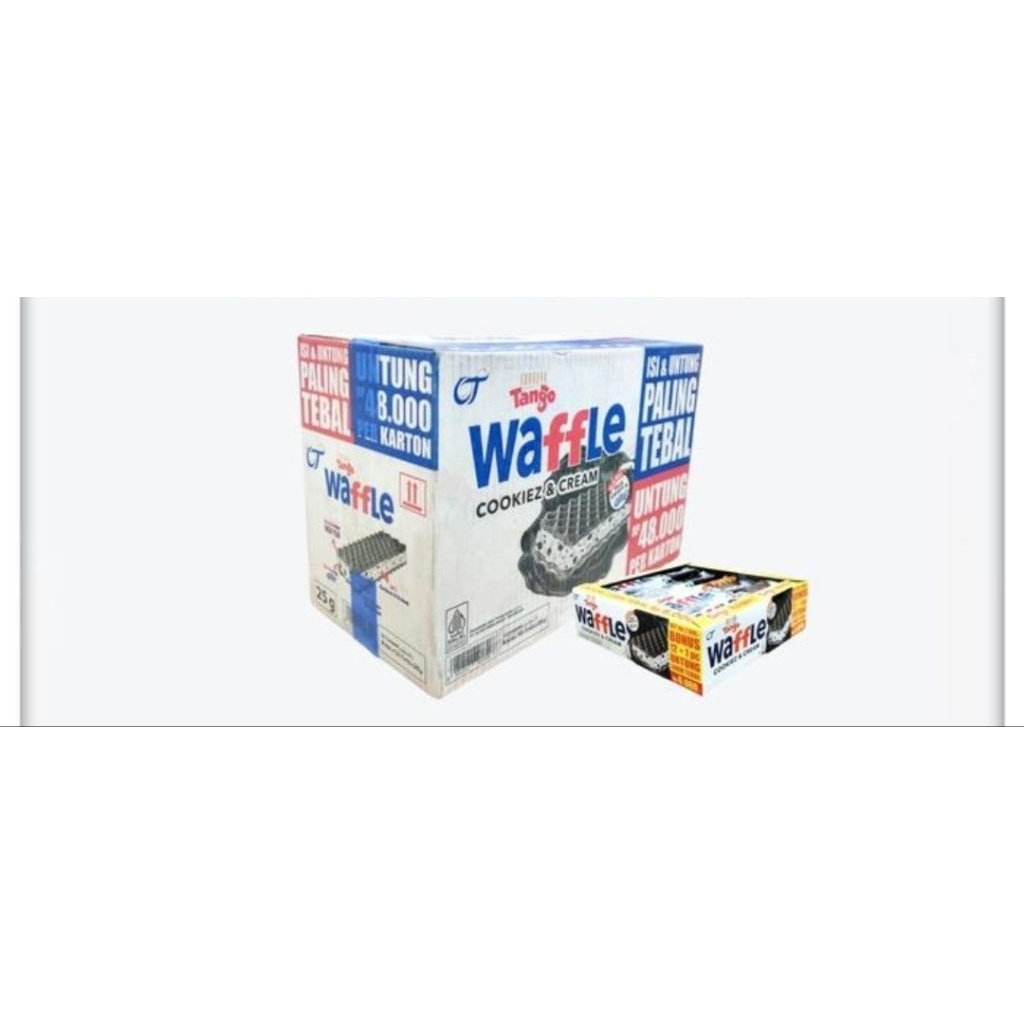Jual Tango Wafer Waffle 12x25gr (1 Dus isi 8 Box) | Shopee Indonesia