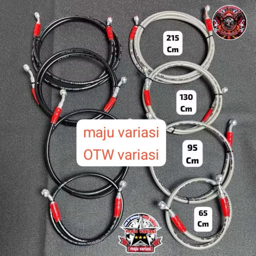 Jual SELANG REM UK 65CM 95CM 130CM 215CM SELANG REM DEPAN BELAKANG BEAT ...