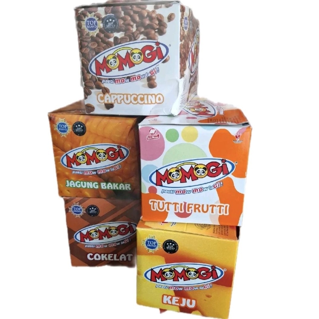 Jual MOMOGI STICK SNACK VARIASI RASA JAGUNG BAKAR | KEJU | COKLAT | TUTY FRUTY CAPPUCINO 1 PACK ...
