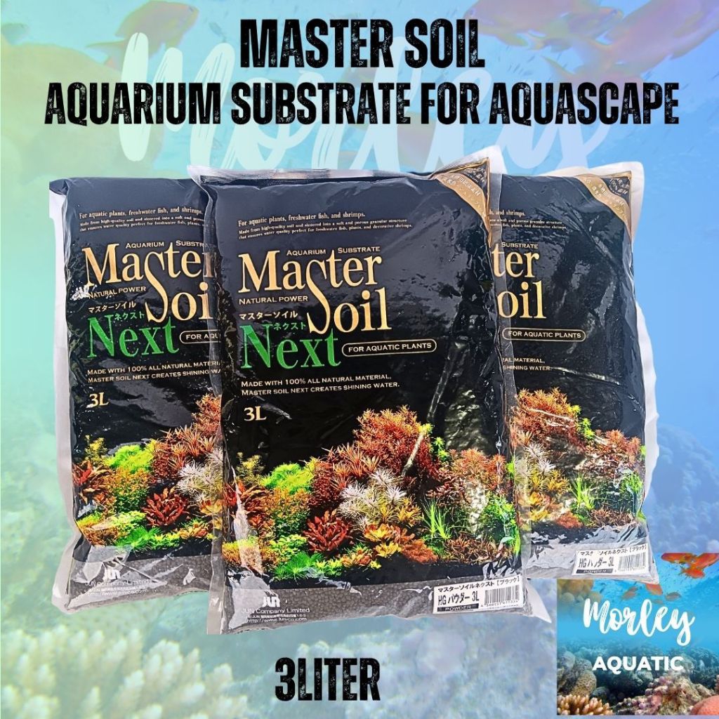 Jual MASTER SOIL AQUARIUM SUBSTRATE FOR AQUASCAPE 3LITER | Shopee Indonesia