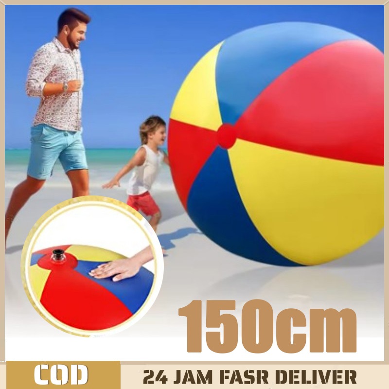 Jual Bola Voli Pantai Air Pvc Huge Pvc Inflatable Giant Beach Ball ...