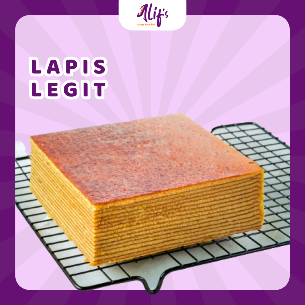 Jual Lapis Legit Premium Lembut by Alifs Bakery N Cookies | Shopee ...