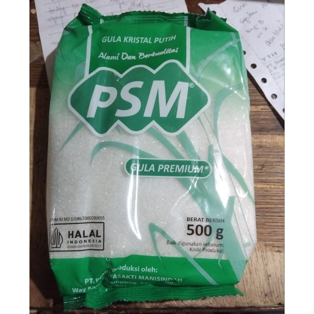 Jual PSM gula pasir 500gr, gula serbaguna, gula putih | Shopee Indonesia
