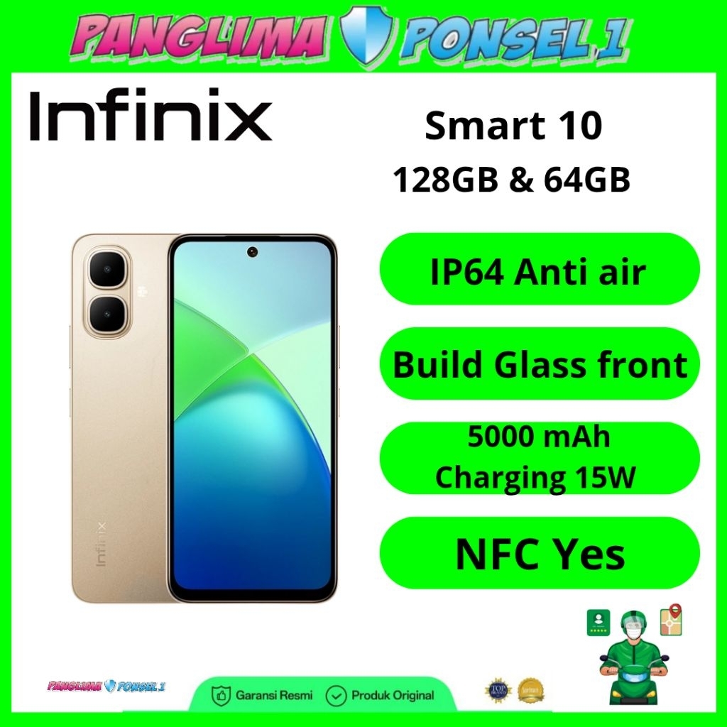 Jual Infinix Smart 10 4/128 120Hz Display Ram Up to 8GB Garansi Resmi ...