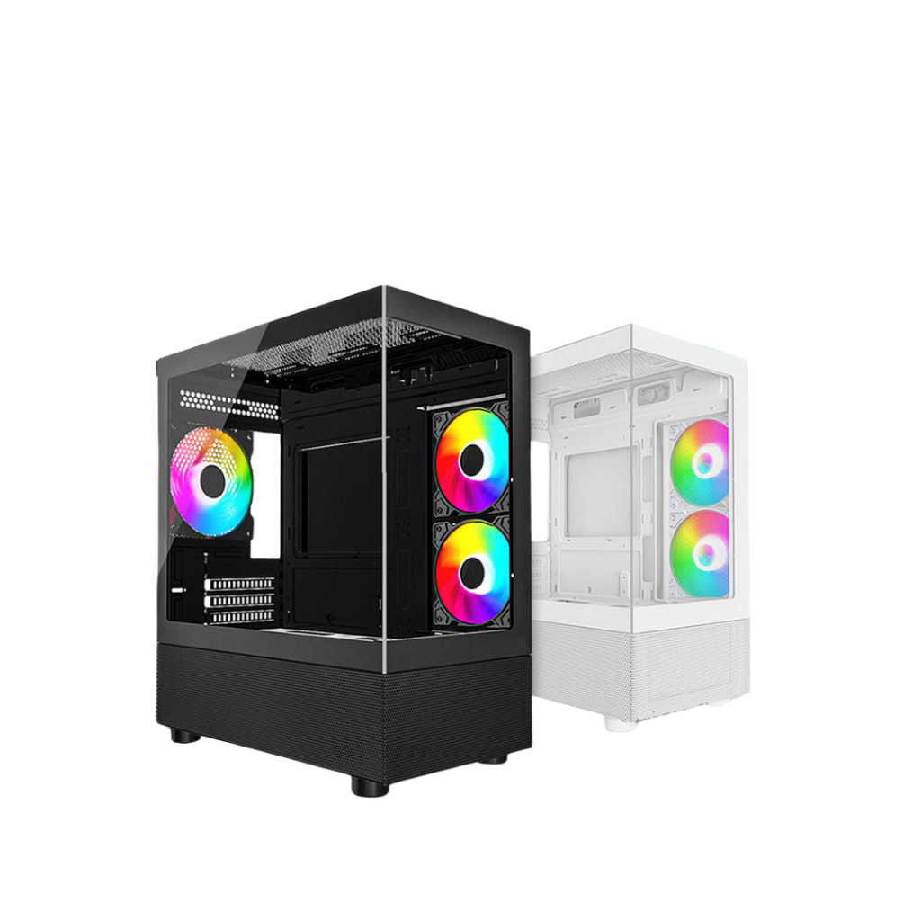 Jual Casing PC Gaming / PC Case VenomRX Zero Sky mATX - No PSU Include ...