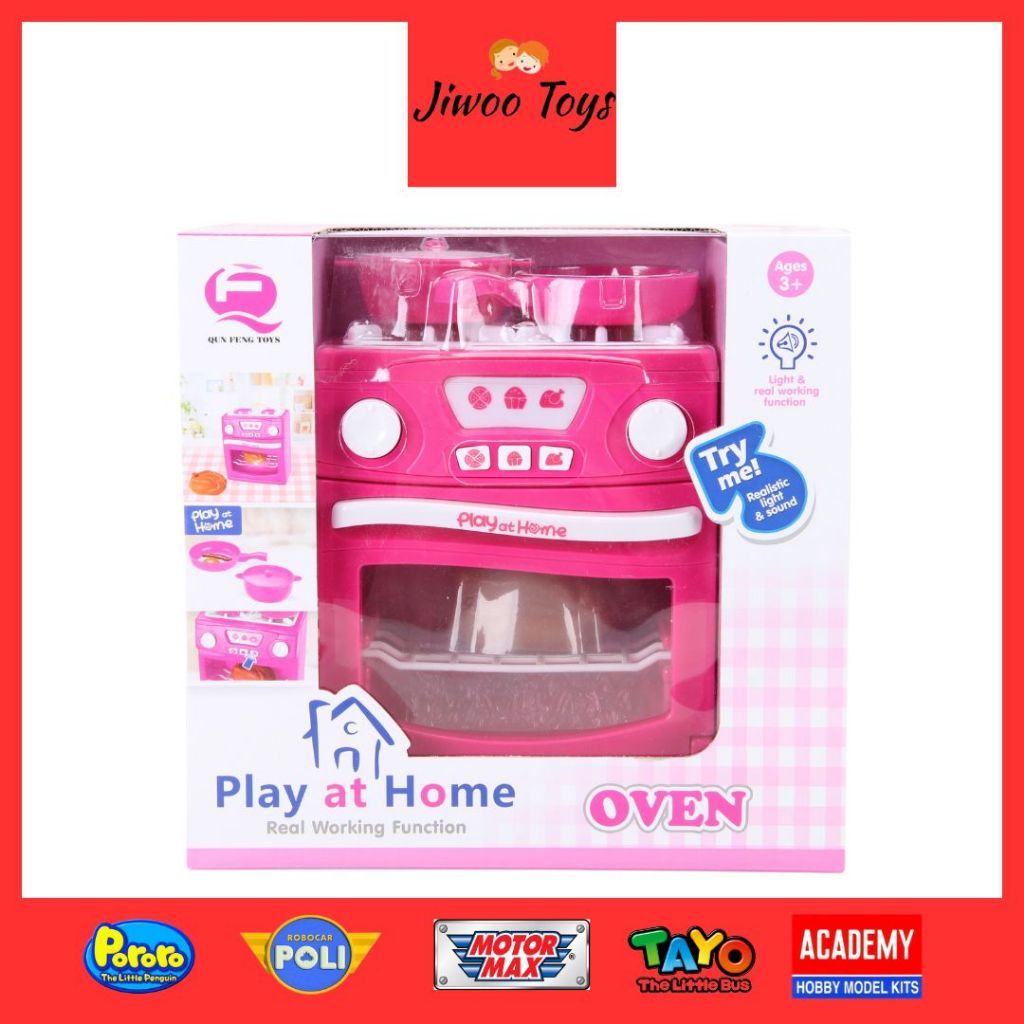 Jual Mainan Kitchen Playset Play At Home/Mainan Masak Masak Oven ...