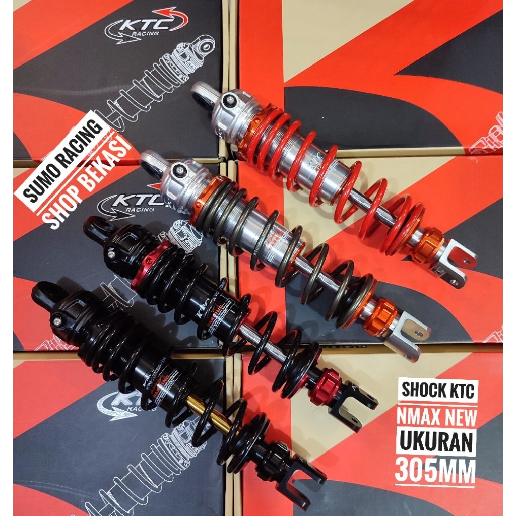 Jual SHOCKBREAKER SHOCK KTC RAZOR PRO AEROX 155 NMAX UKURAN 305MM NEW ...
