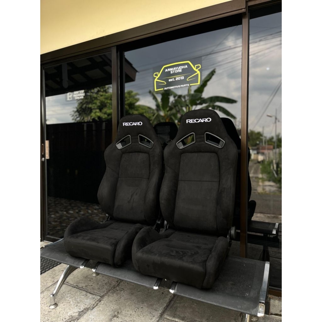 Jual Jok Racing recaro SR7 Hitam suede alcantara Import Like Original ...