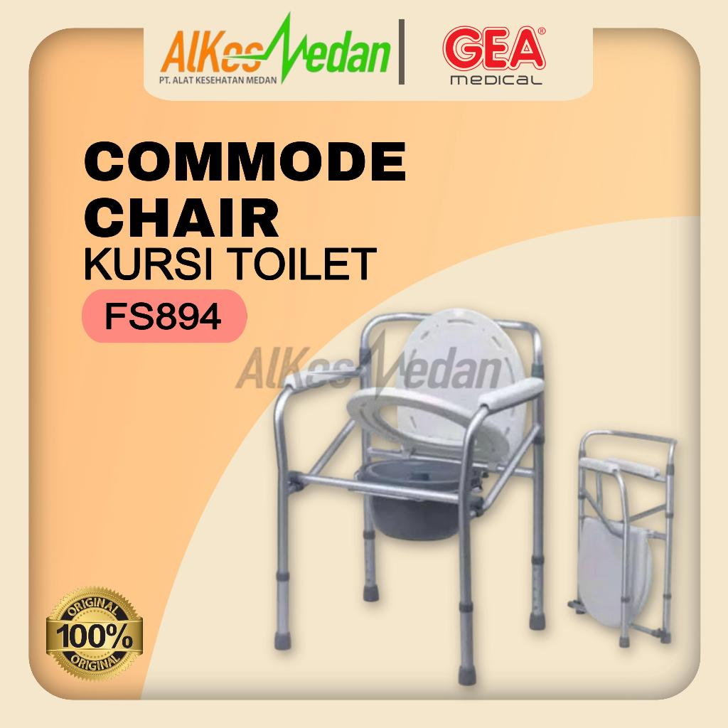 Jual COMMODE CHAIR TANPA RODA GEA FS894 DAN PAKAI RODA 696 KURSI BAB ...