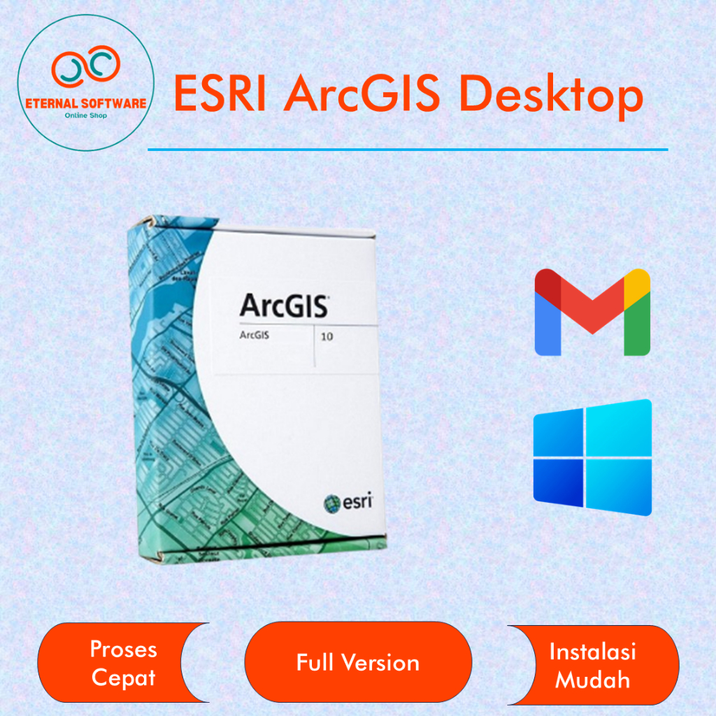 Jual ArcGIS Desktop 10.8 Full Version Software Kreasi Peta Full Lisensi ...
