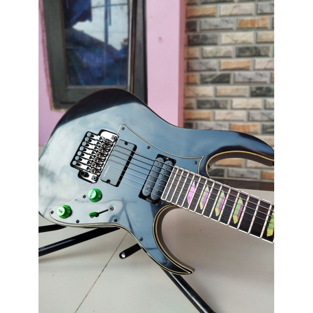 Jual Ibanez 7 String Pickup Aktif Duncan Designed / Gitar Ibanez 7 ...