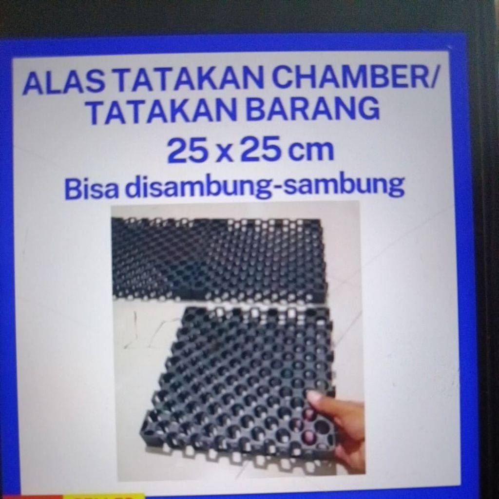Jual alas tatakan Chamber Chamber media filter kolam ikan koi palet plastik tatakan gudang ...