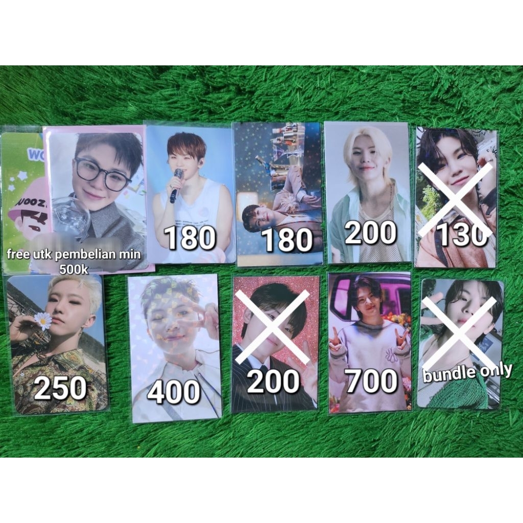 Jual [BACA DESKRIPSI] WOOZI PHOTOCARD TC RUBY TTT BEAM 96ERS HEAVEN ...