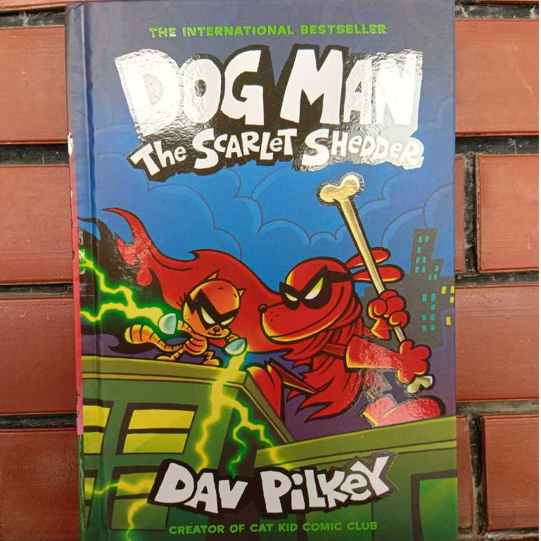 Jual Dog Man The Scarlet Shedder Dav Pilkey (HC) Dog Man Series Jilid ...