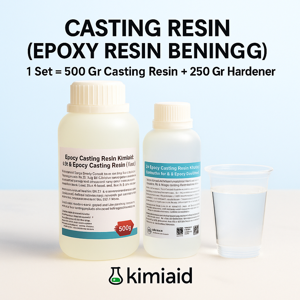 Jual Casting Resin - 750 Gr - Epoxy Resin Bening - Kerajinan Tangan ...