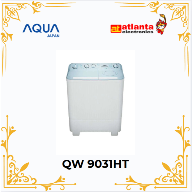 Jual MESIN CUCI AQUA QW-9031HT 2 TABUNG 9 KG QW 9031 HT | Shopee Indonesia