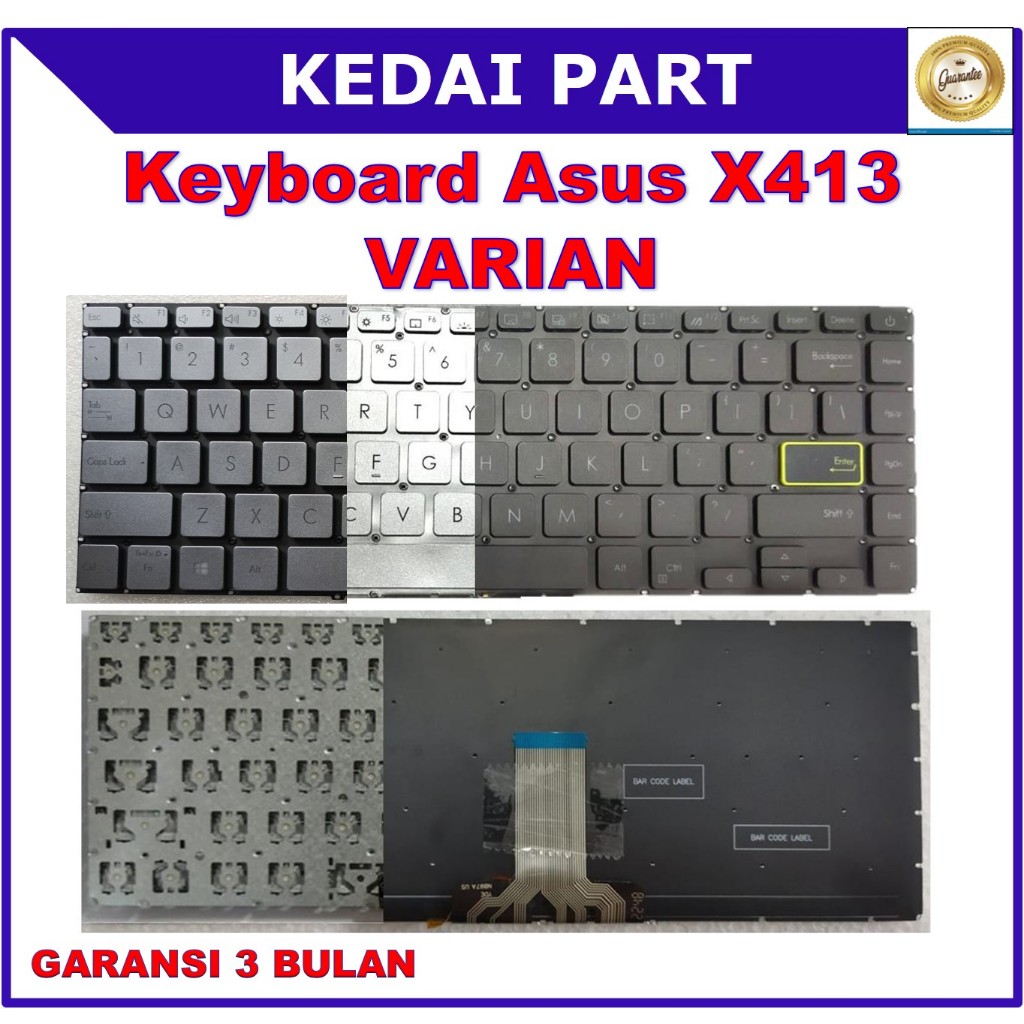 Jual Keyboard Asus Vivobook 14 A413 X413 E410 K413E K413EA K413EQ K413F ...