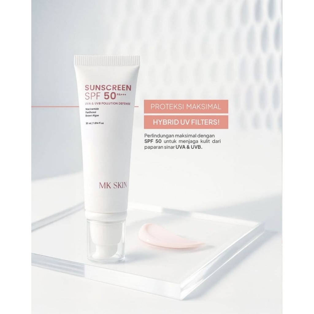 Jual MK SKIN - SUNSCREEN HYBIRD SPF 50 PA +++ | Sunscreen mk skin ...