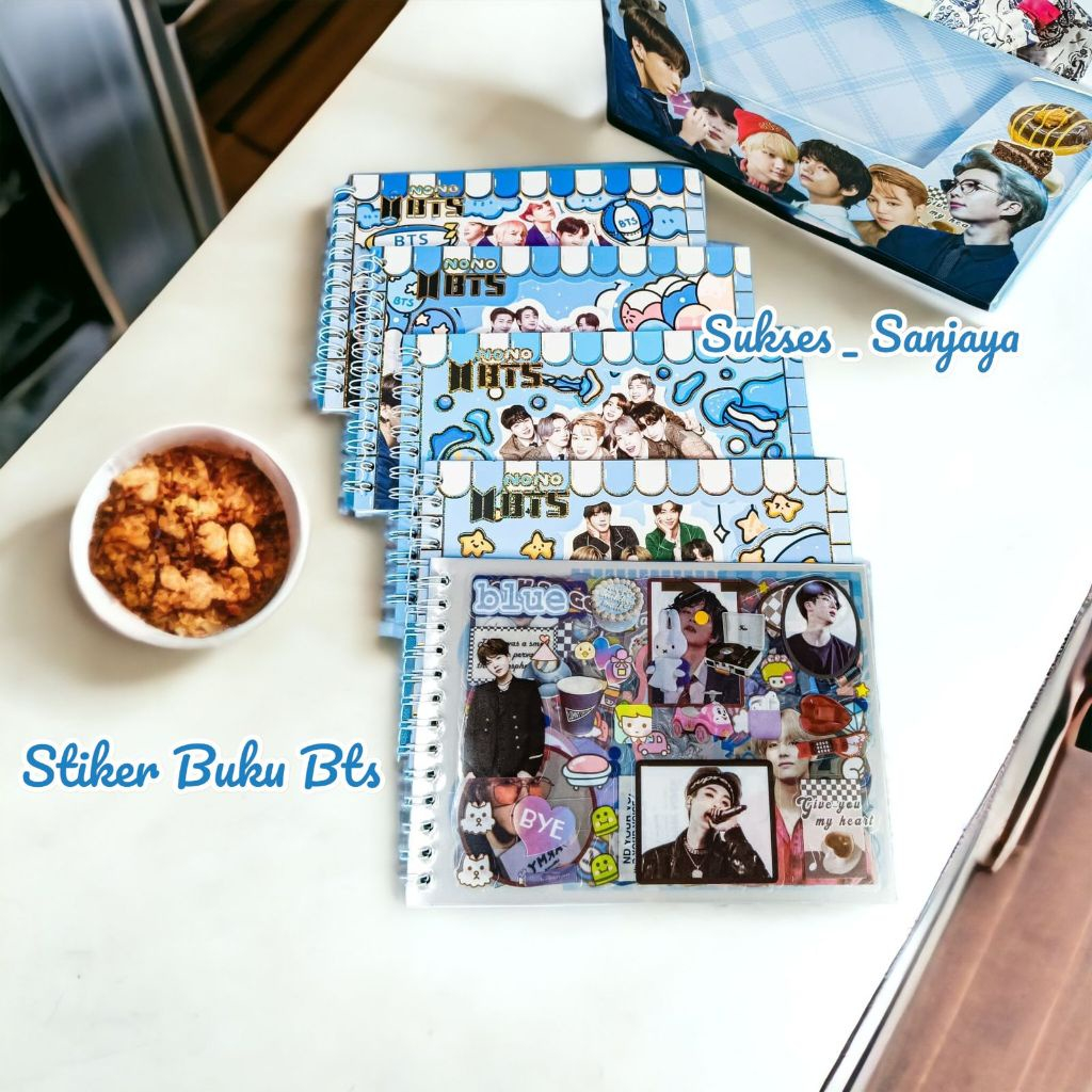Jual *AJ STIKER BUKU BTS21 ISI 50 / STIKER BUKU LUCU VIRAL | Shopee ...