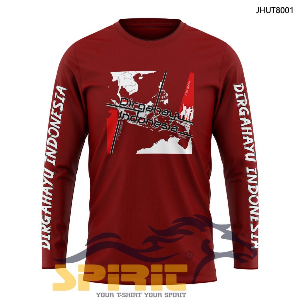 Jual 17 AGUSTUS KAOS 17 AGUSTUS 2025 BAJU AGUSTUSAN HUT RI 80 LENGAN PANJANG KATUN 24S | Shopee ...