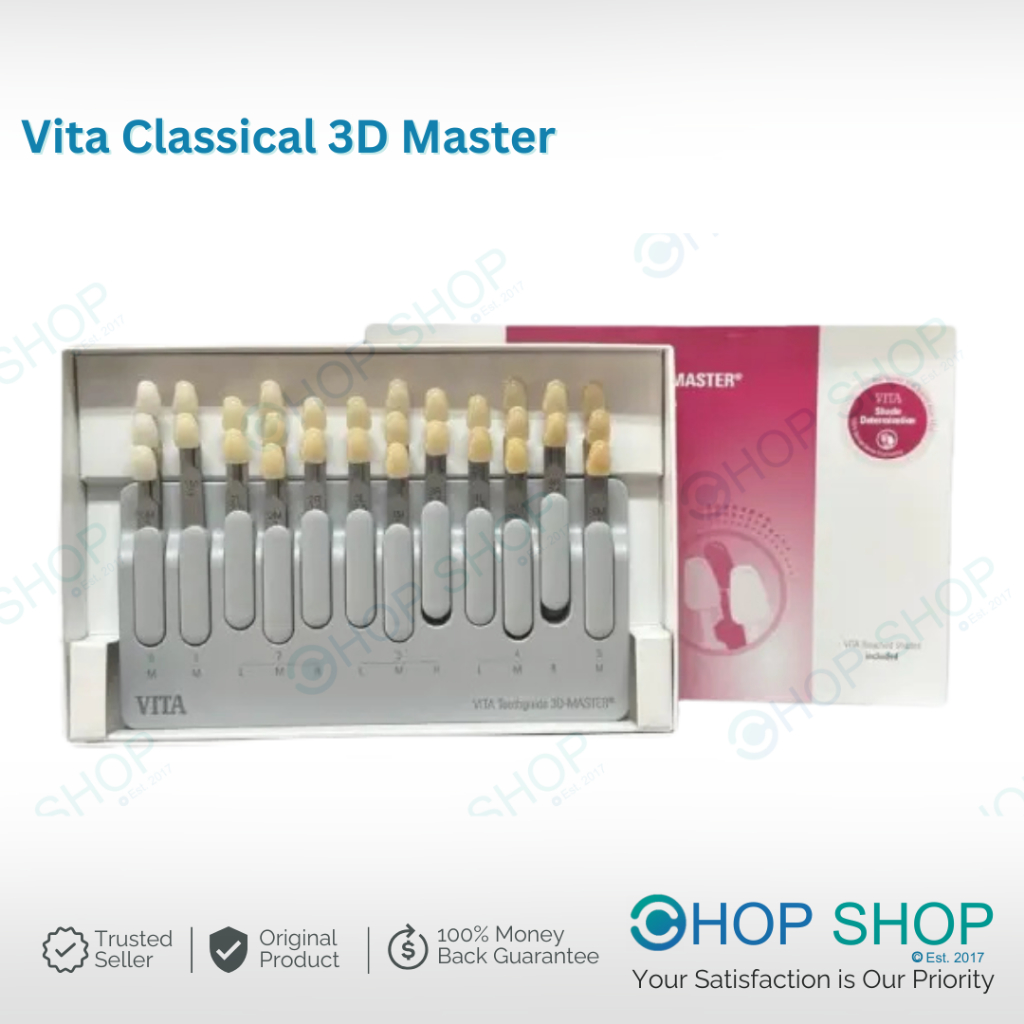 Jual ORIGINAL VITA Shade Guide 3D Master Vita Toothguide 3D Master ...