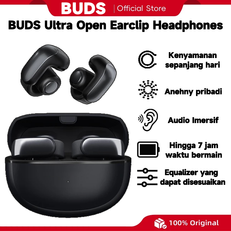 Jual BUDS Ultra Open Earbuds Open Tws Open Wireless Bluetooth ...