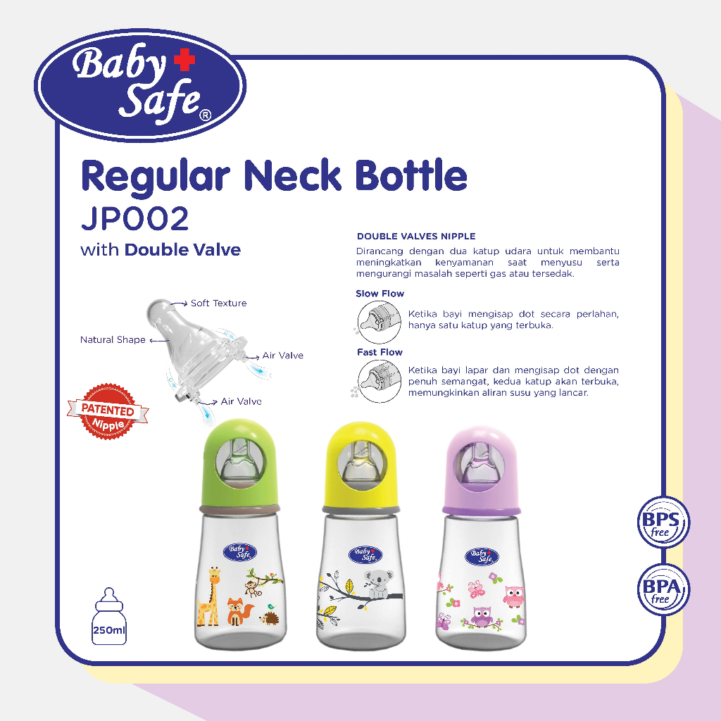 Jual Baby Safe - JP002 - Botol Susu 125 ml | Shopee Indonesia
