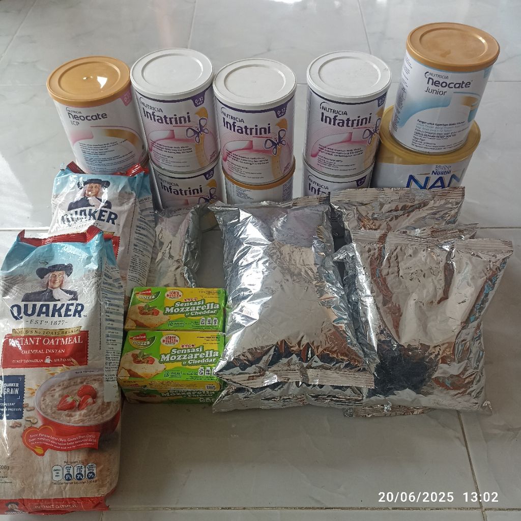 Jual Susu Bubuk Afkir Expired / Keju Expired / Quaker Expired untuk ...