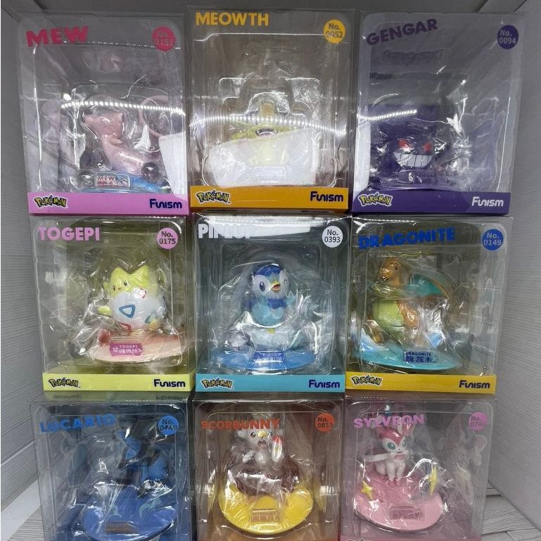 Jual FUNISM POKEMON Mini Series - PIKACHU MEW PIPLUP MEOWTH TOGEPI ...