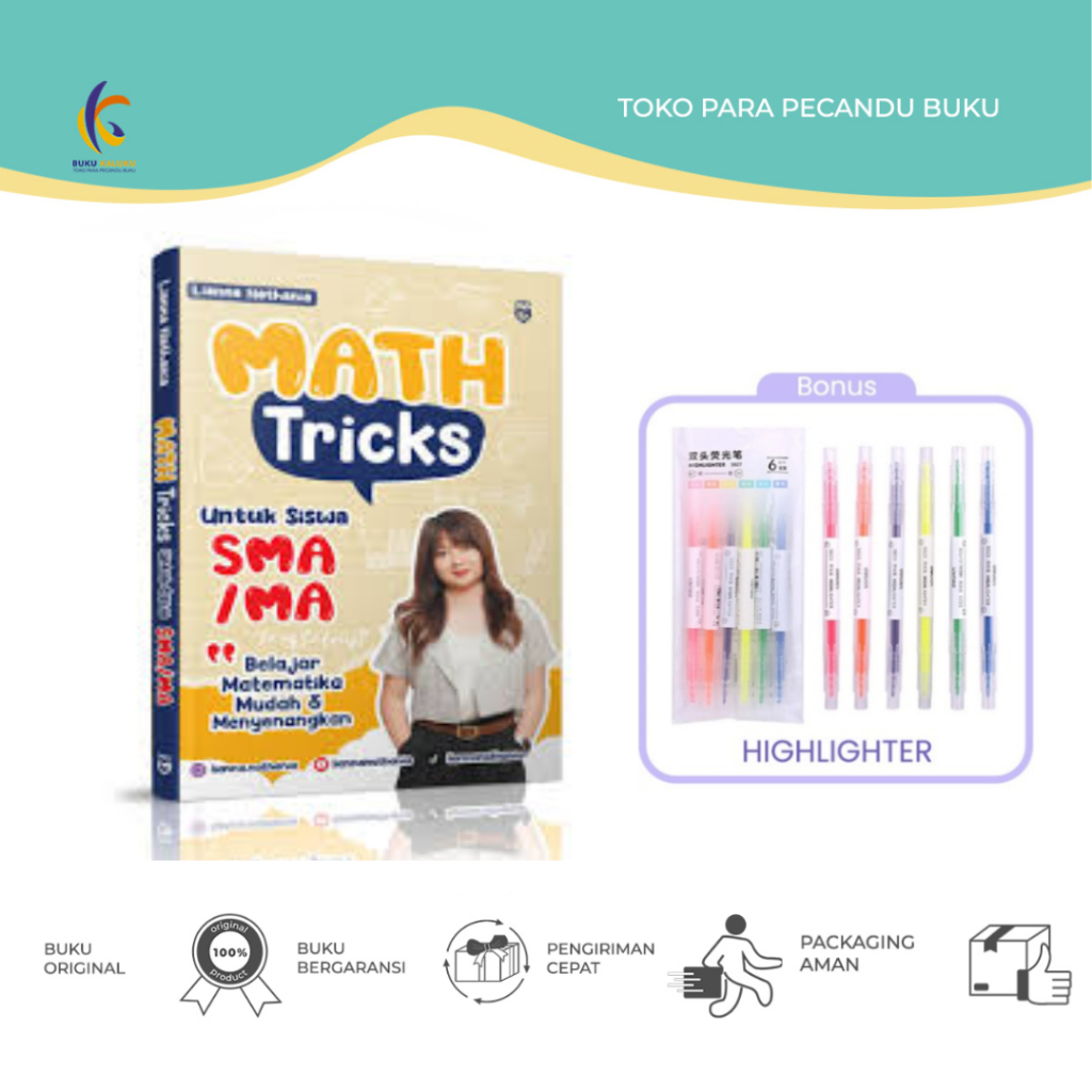 Jual Buku Math Tricks SMA - Lianna Natania - Bmedia | Shopee Indonesia