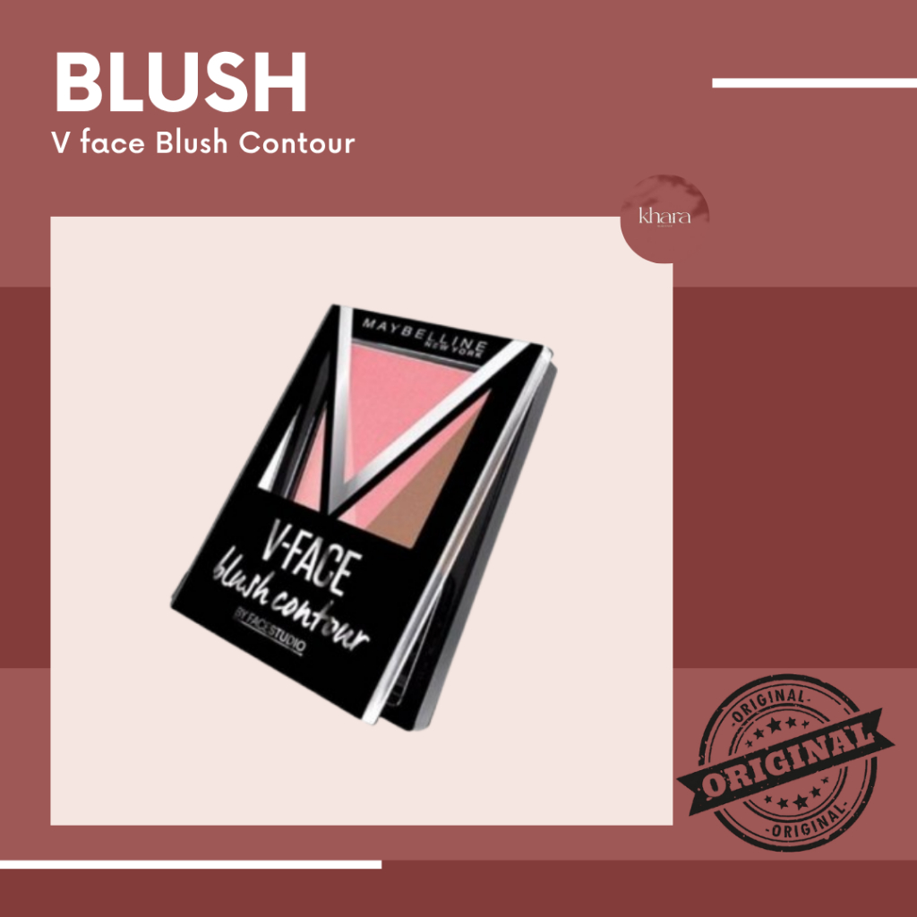 Jual Blush On MAYBE V-Face V face Blush Contour ORGINAL Perona Pipi ...