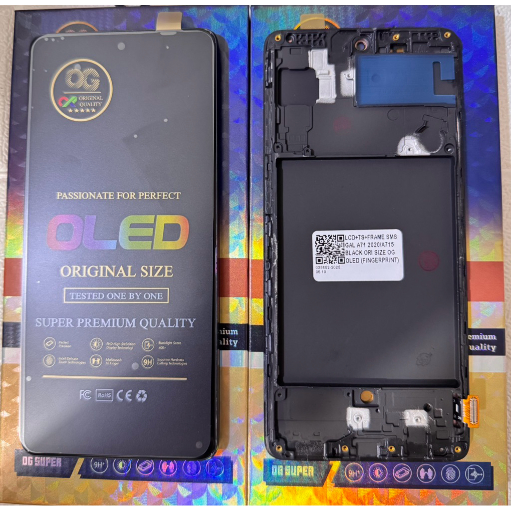 Jual LCD OG OLED + FRAME BIG SCREEN SAMSUNG A71 2020 A715 | OLED FULL SCREEN + FRAME SAMSUNG A71 ...