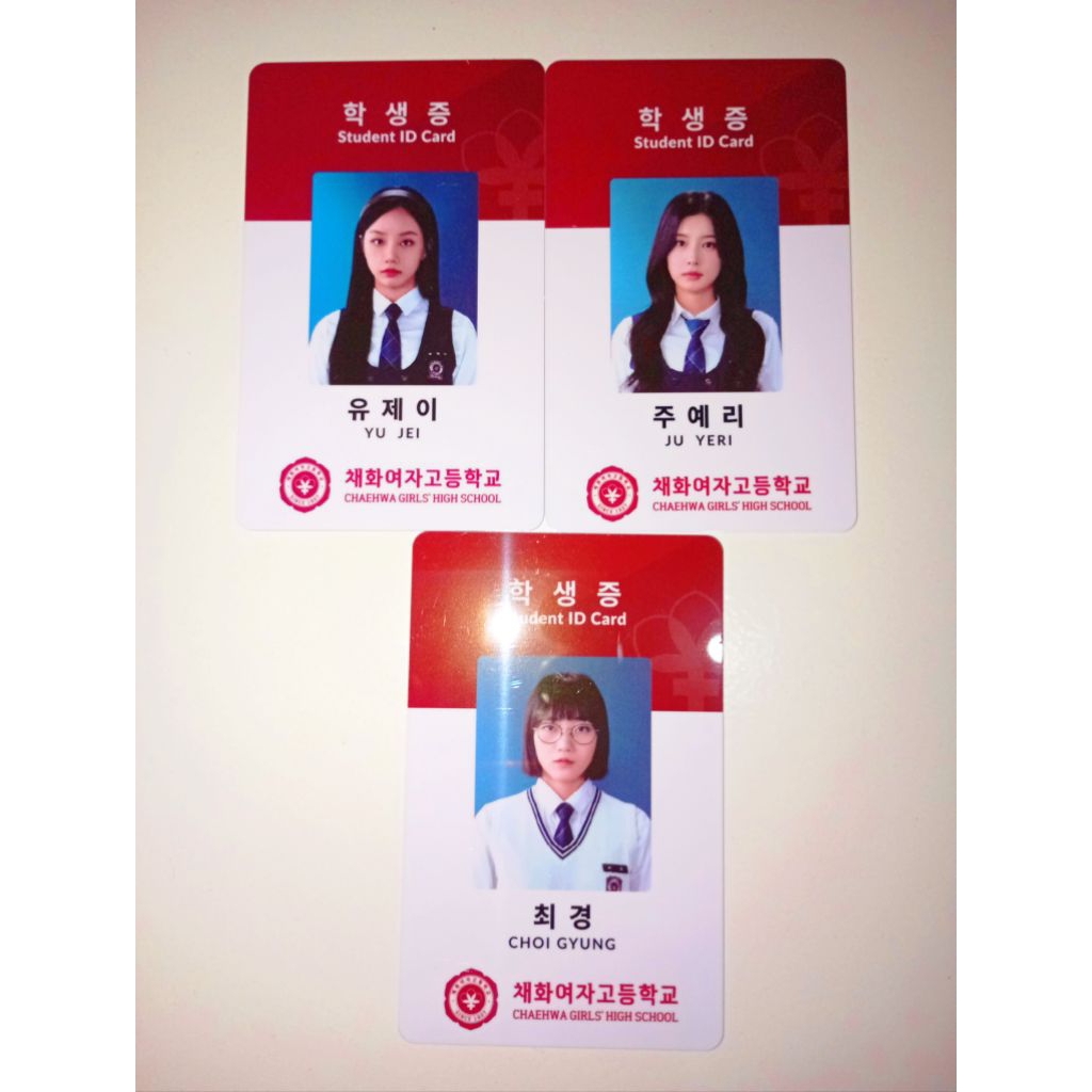 Jual FRIENDLY RIVALRY STUDENT ID CARD SET / ID CARD SET YU JAE I JU ...
