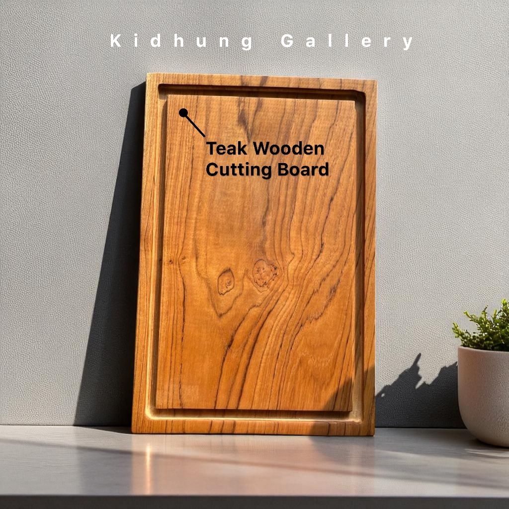 Jual Kidhung Gallery Talenan Kayu Jati Estetik | Shopee Indonesia