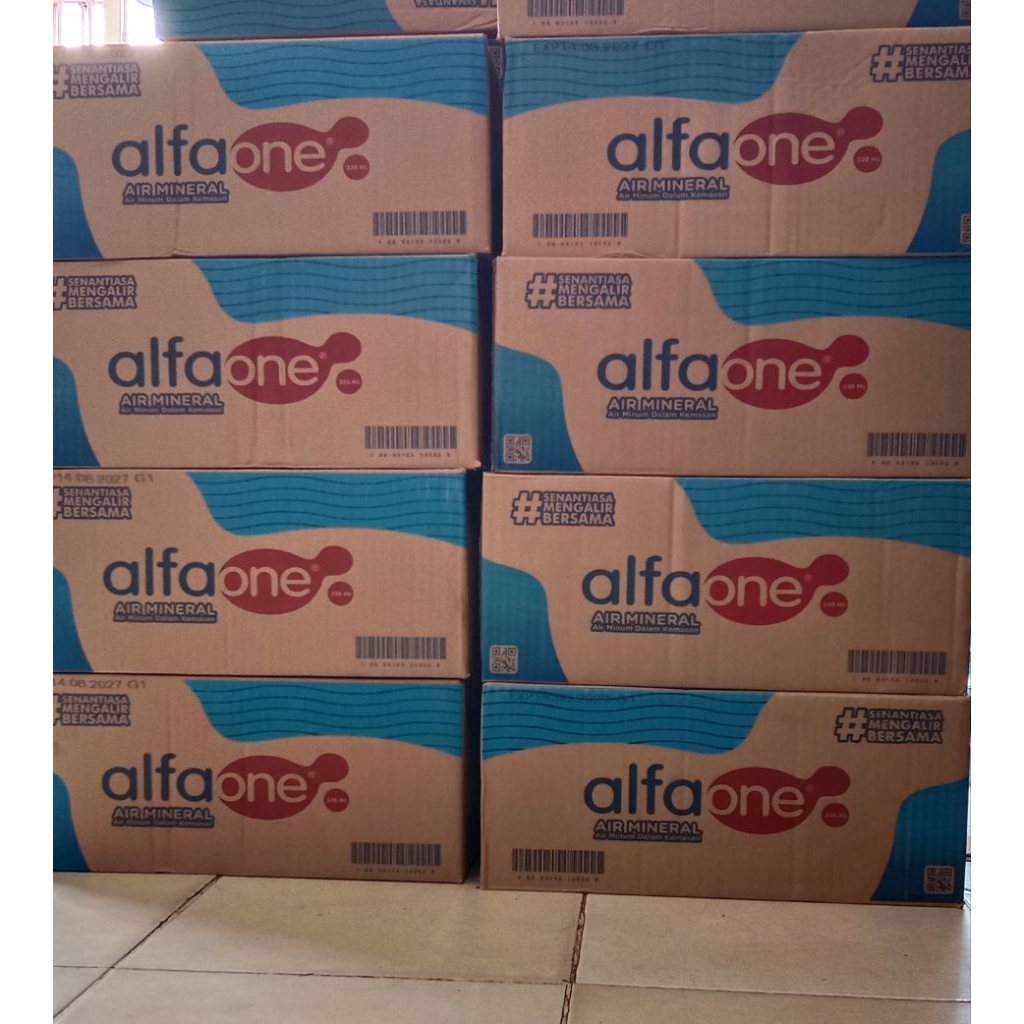 Jual alfa one botol 330ml 1 dus isi 24 botol | Shopee Indonesia