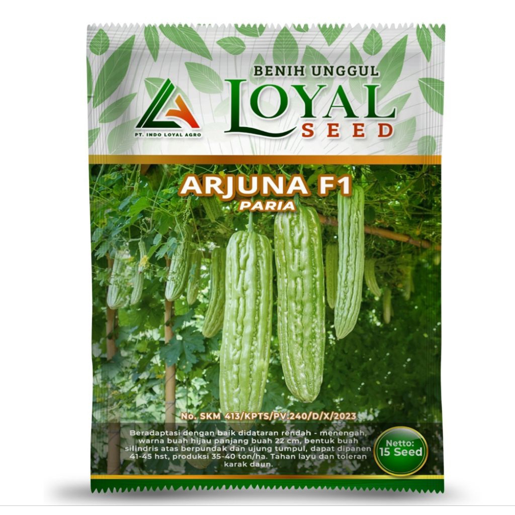 Jual BENIH PARE / PARIA ARJUNA F1 KEMASAN 15 BUTIR / BIBIT PARE / PARIA ...