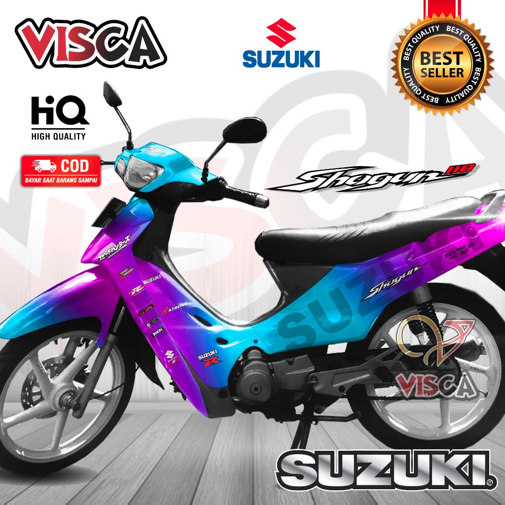 Jual Decal Shogun 110 R Full Body Stiker Shogun 110 R Full Body ...
