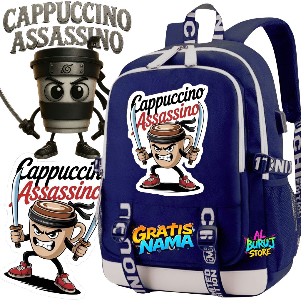 Jual Alburujstore - Tas Sekolah Anak Laki laki Perempuan TK SD SMP Tas Anomali Tung Tung Sahur ...