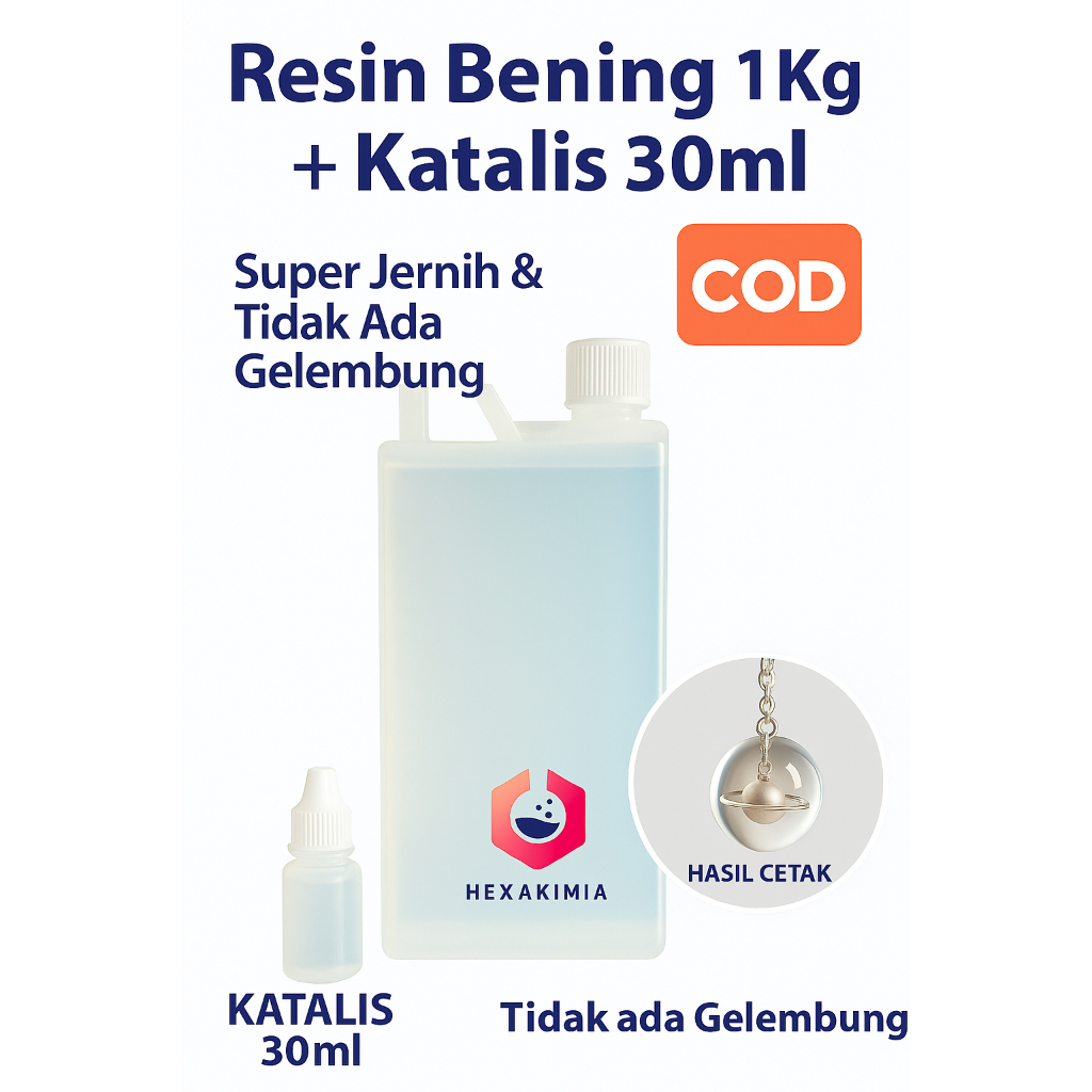 Jual Resin Bening 1Kg - Resin Super Bening 1Kg - Resin Polyester Bening ...