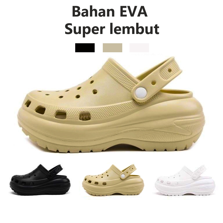 Jual Sandal wanita terbaru Classic Mega Crush Clog Wanita Cross Mega ...