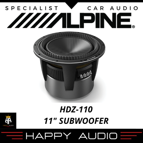 Jual Alpine Status HDZ-110 11 Inch HI-RES Subwoofer | Shopee Indonesia