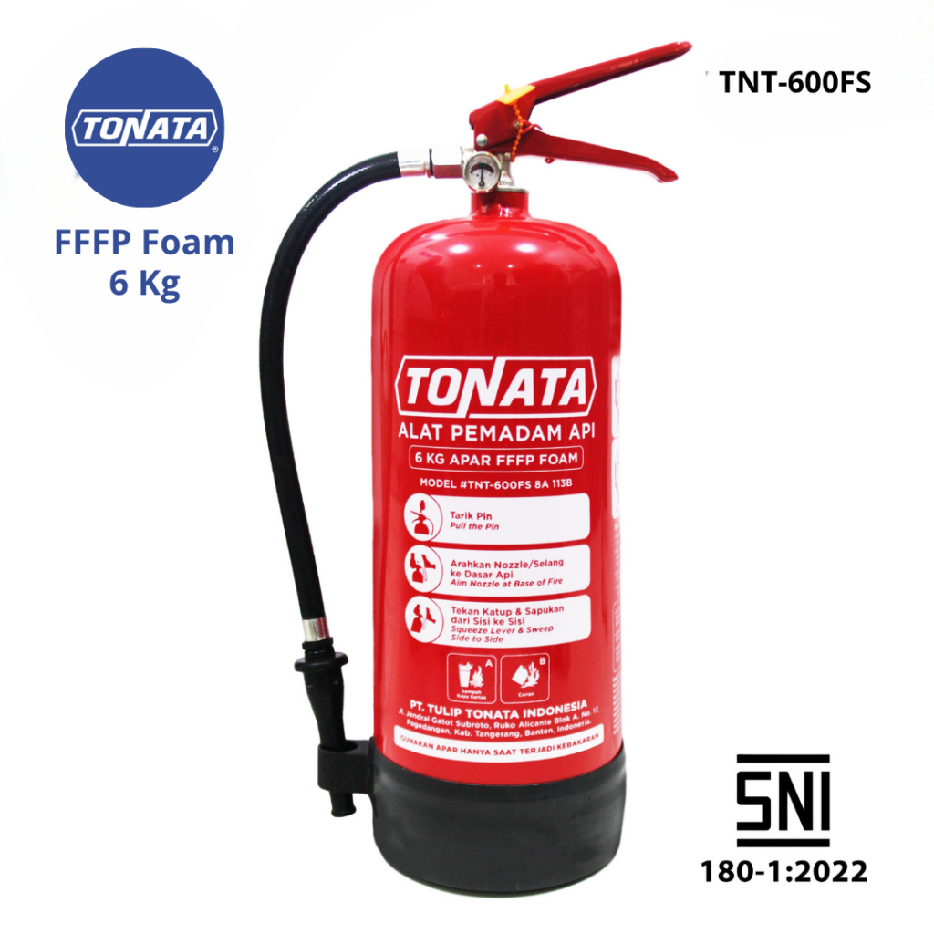 Jual Alat Pemadam Api Tonata SNI / APAR FFFP Foam 6 kg | Shopee Indonesia