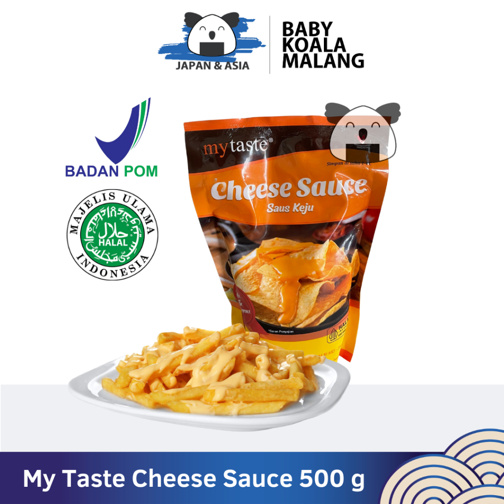 Jual MY TASTE Cheese Sauce 500g | Saus Keju Mirip Riciss | Shopee Indonesia