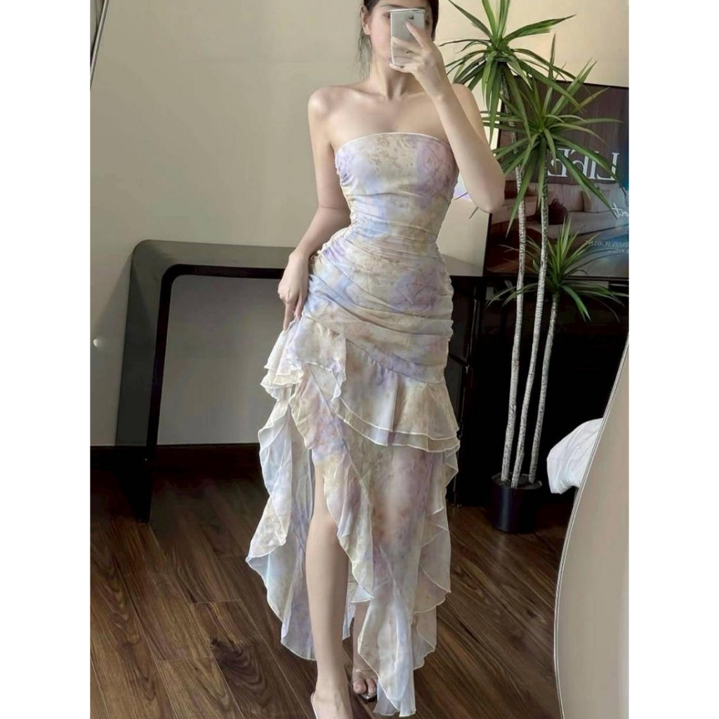 Jual Jimiso-533SC/Dress wanita sexy/gaun wanita model susun/dress ...