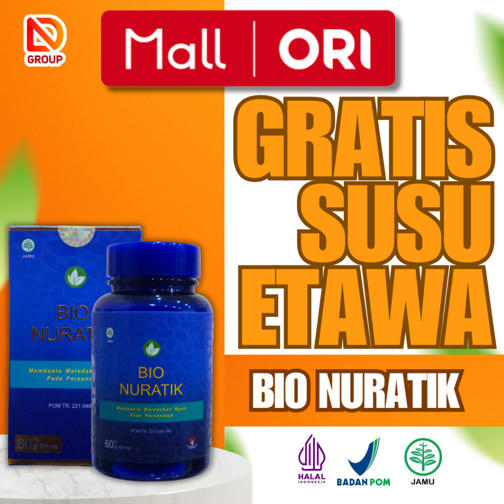 Jual BIO NURATIK Obat Herbal Nyeri Sendi Asam Urat Rematik Pegal Linu ...