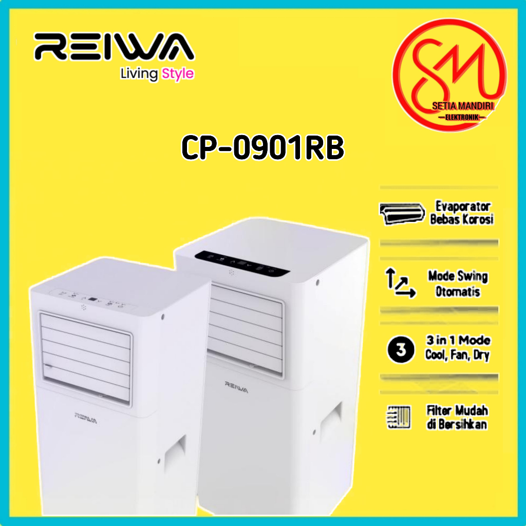 Jual REIWA AC Portable 1PK & 1.5PK Tanpa Instalasi - Dingin Instan ...